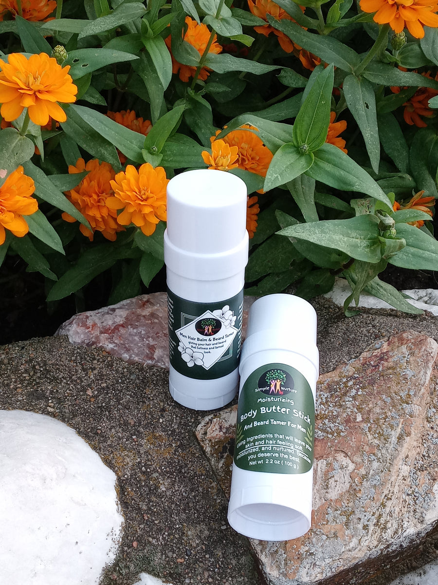 Body and Beard Balm Stick For Men – simplenurtureall.com